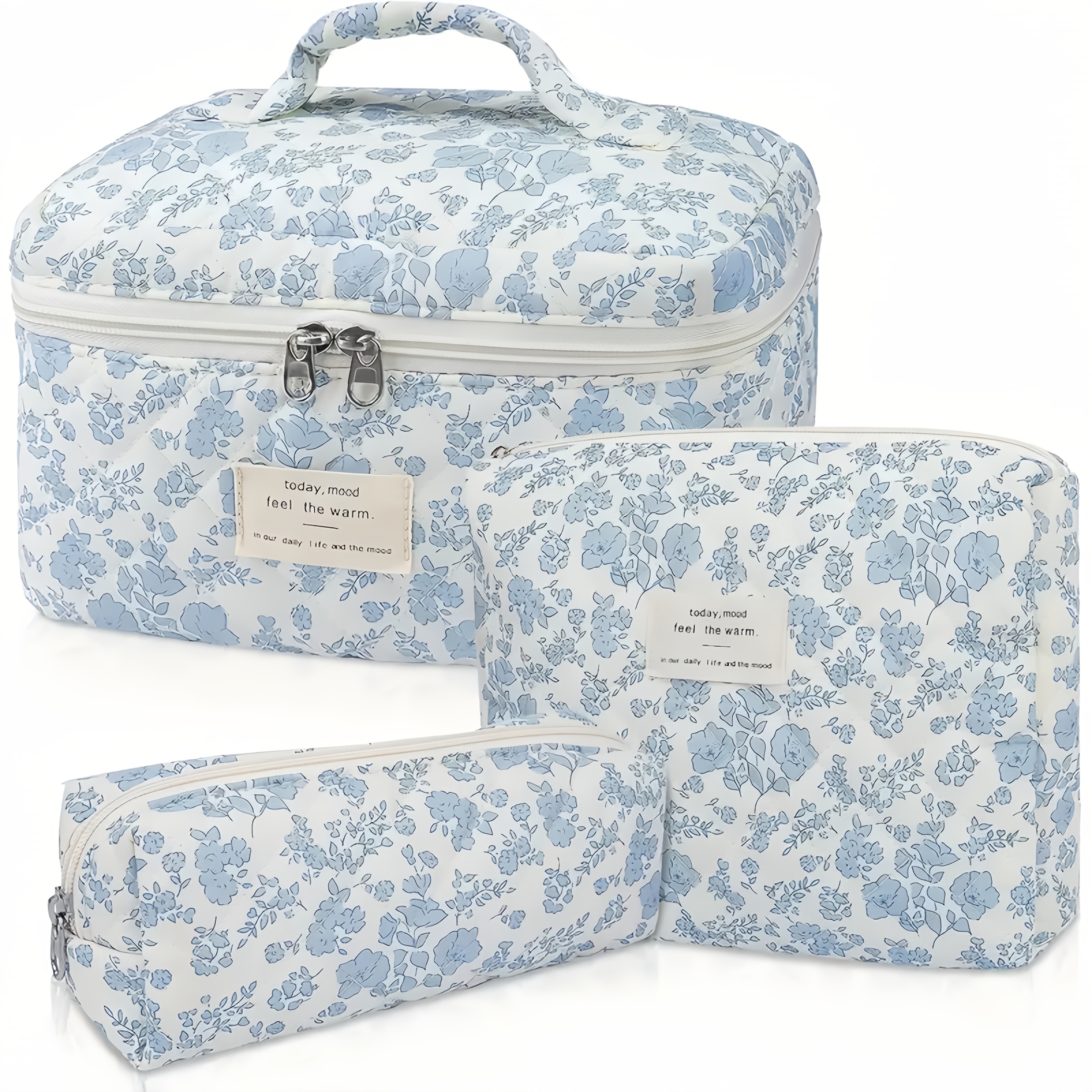 cosmetic makeup bags sold on Temu United States