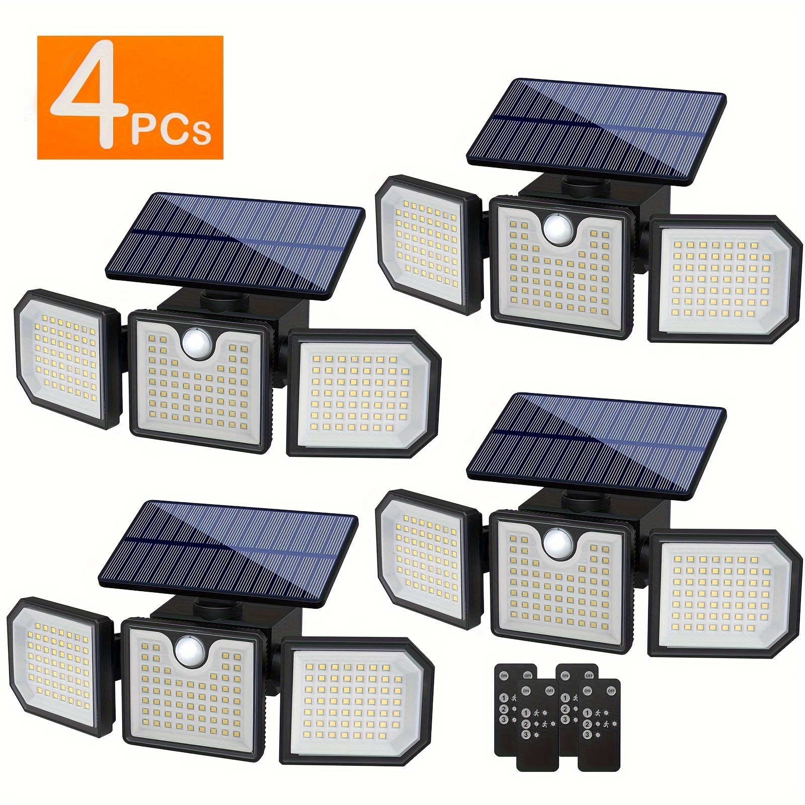 solar lights outdoor sold on Temu United States