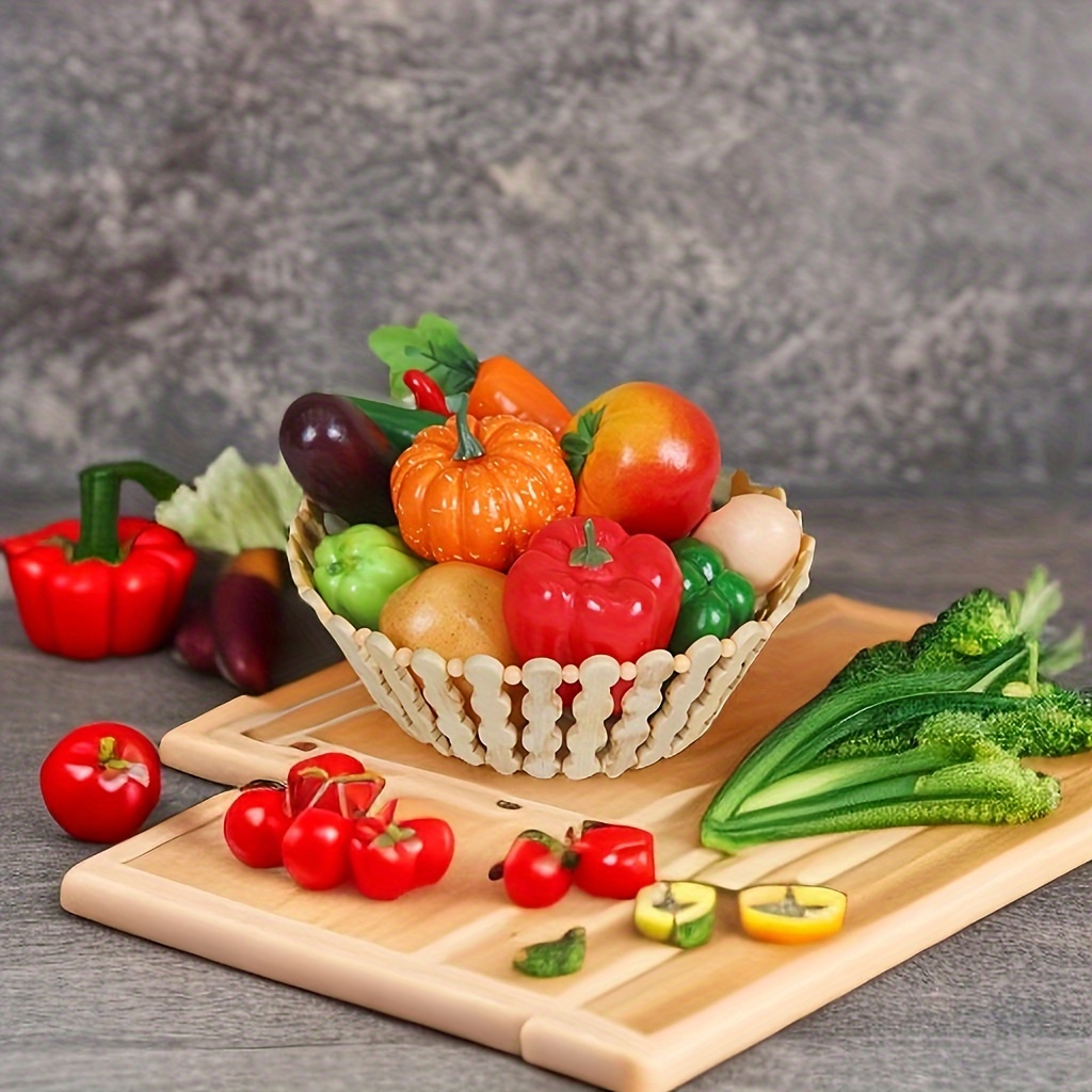 artificial fruit and vegetables sold on Temu United States
