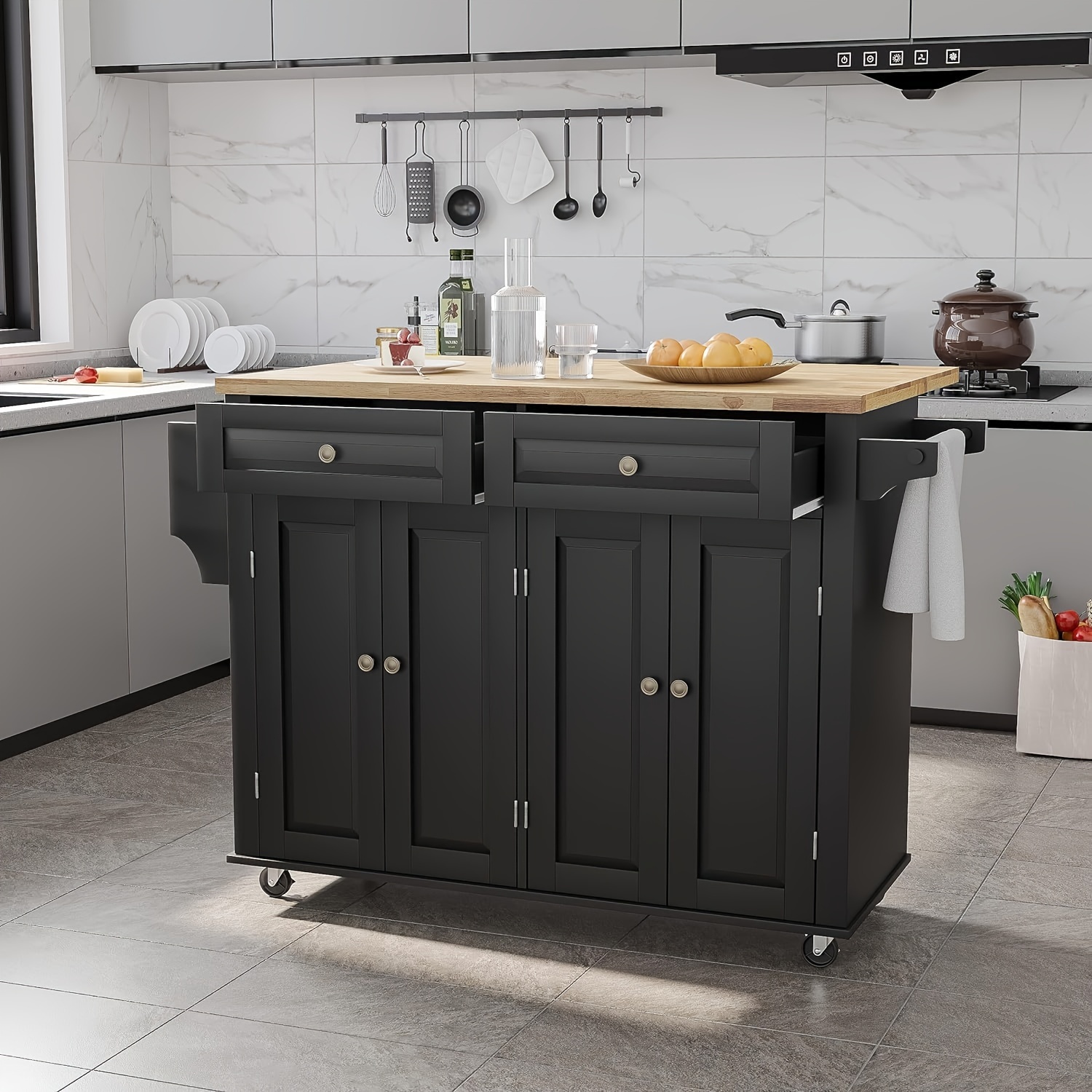 kitchen islands sold on Temu United States