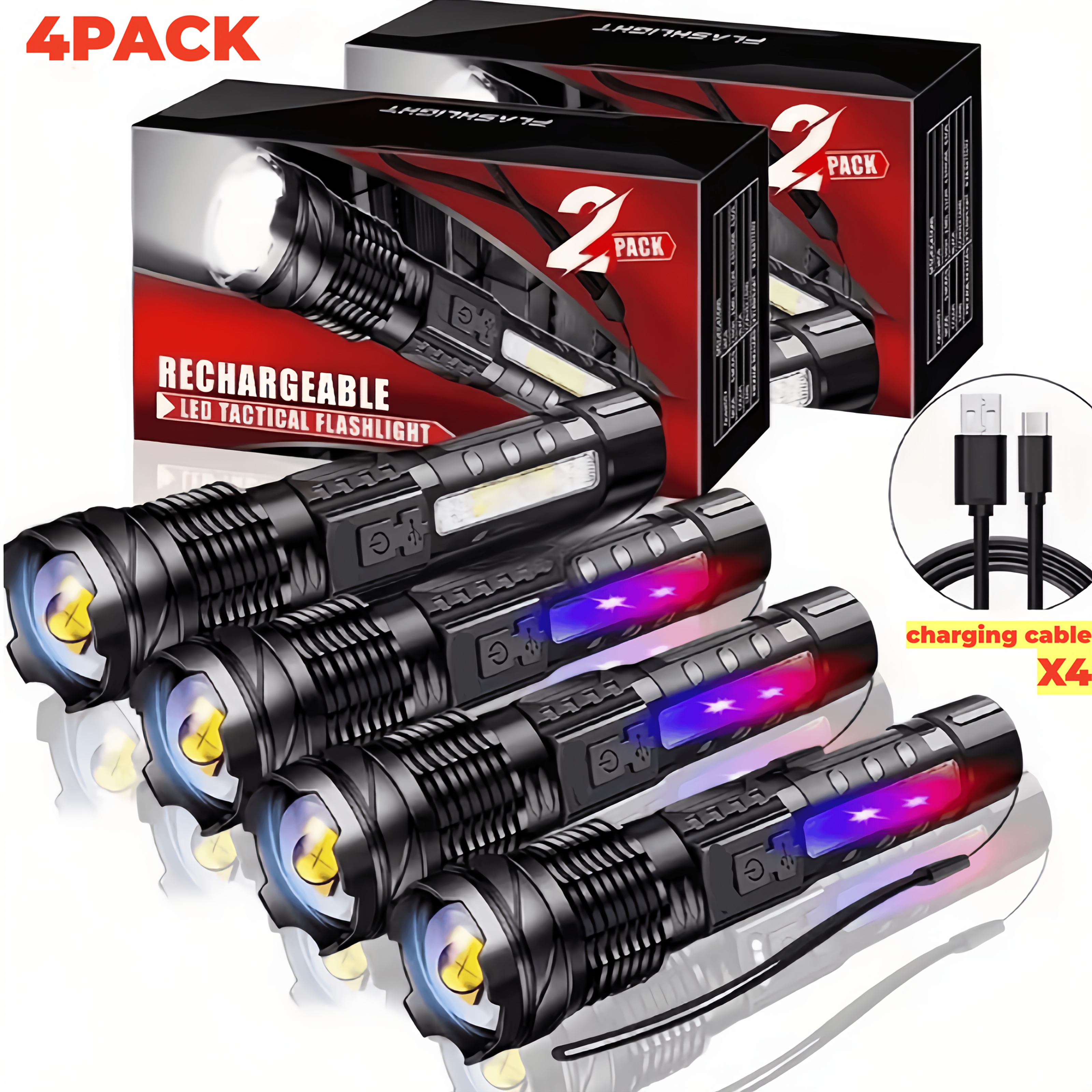 flashlights sold on Temu United States