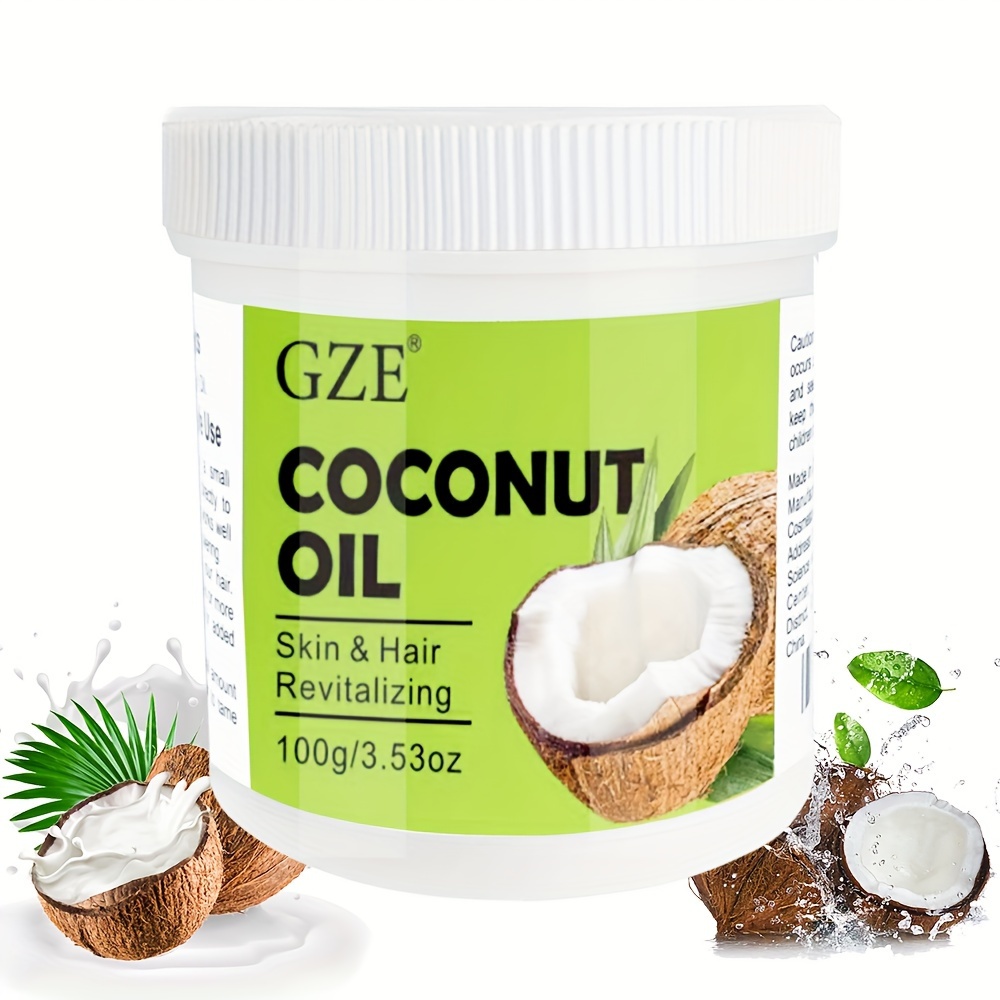 coconut oil for skin sold on Temu United States