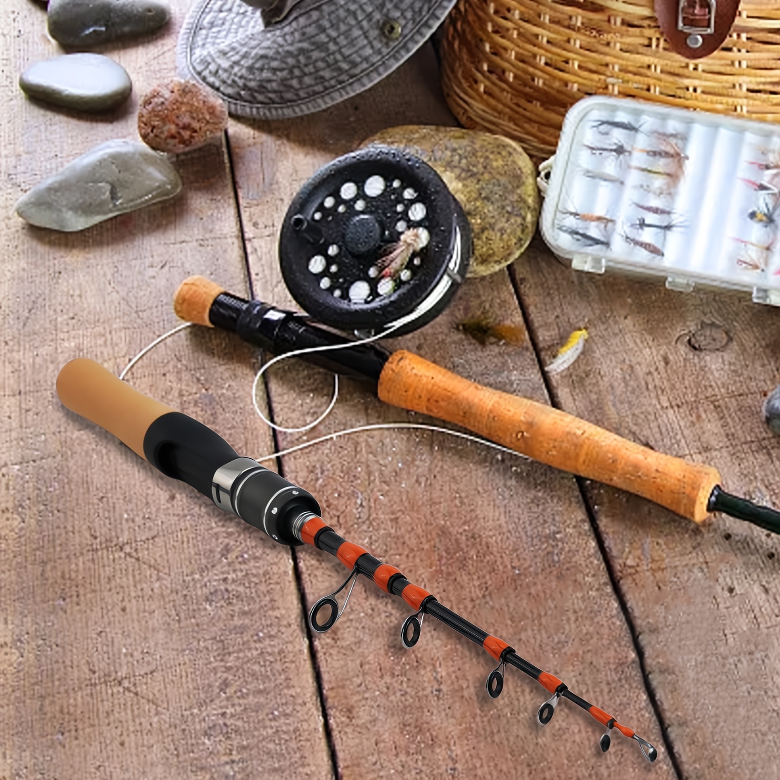 fishing rods and gear sold on Temu United States