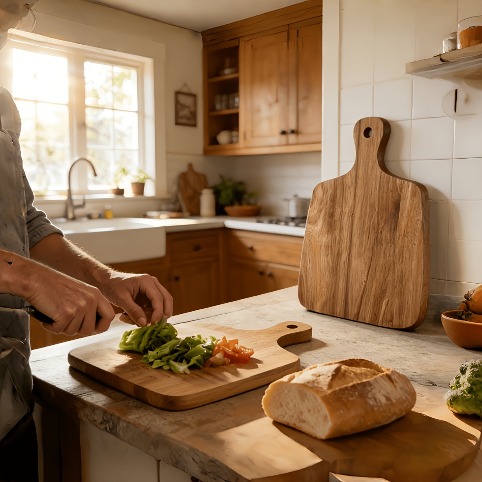small cutting board sold on Temu Australia