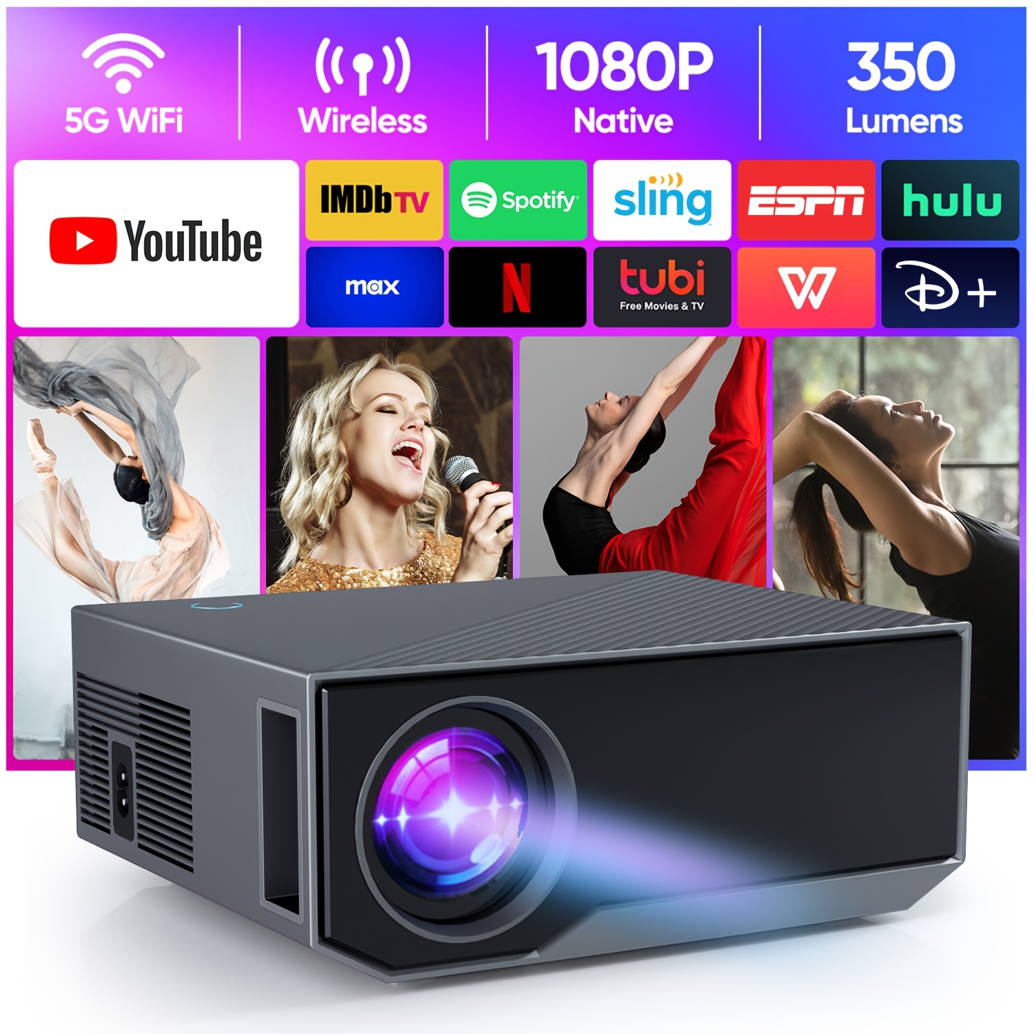 Vision: Your Brightest Ideas with Our Multimedia Projectors - Temu