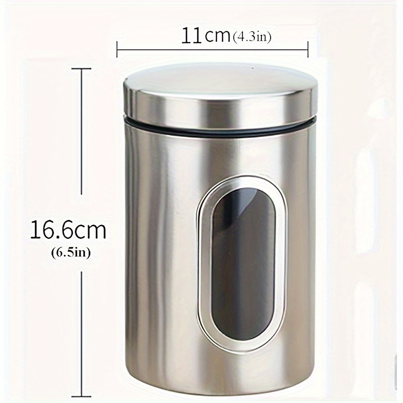 Kitchen Bean Grain Storage Tea Coffee Nuts Snacks Sealed - Temu