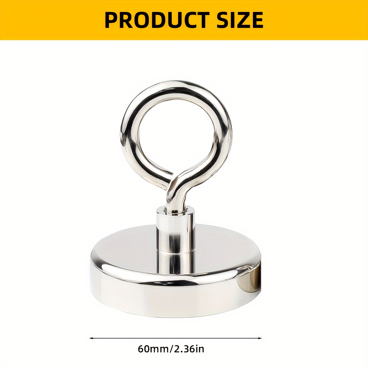 Xiongchuci Neodymium Fishing Magnet Eyelet 500 Lbs Pull - Temu Philippines