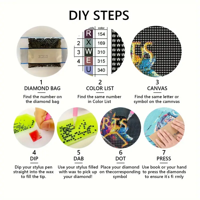1pc ערכת ציור יהלומים 5d Diy ערכת רקמה מלאה בנוף אמנות רקמה צולבת