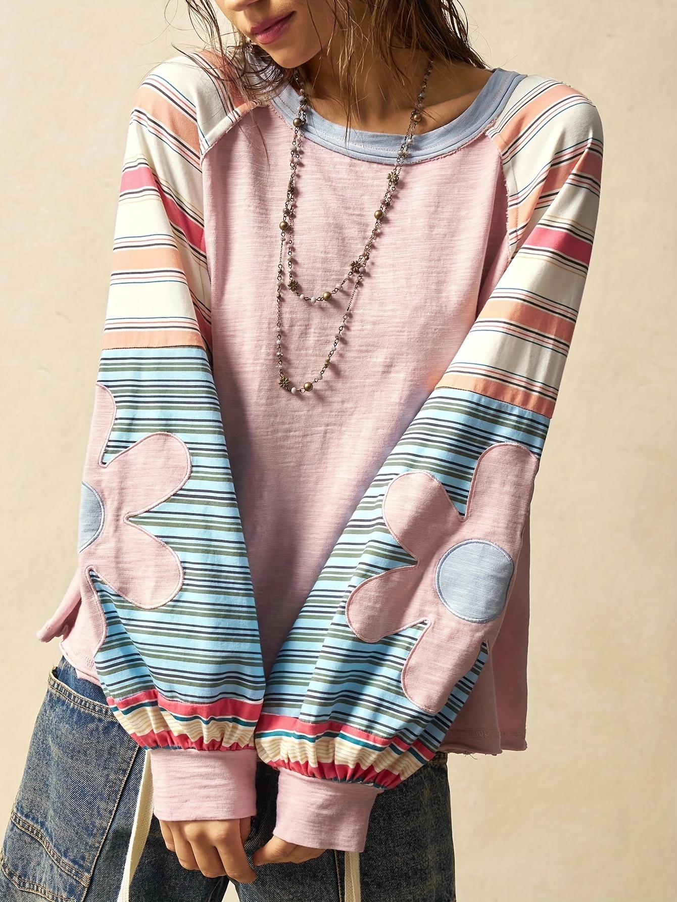 womens striped shirt sold on Temu United States