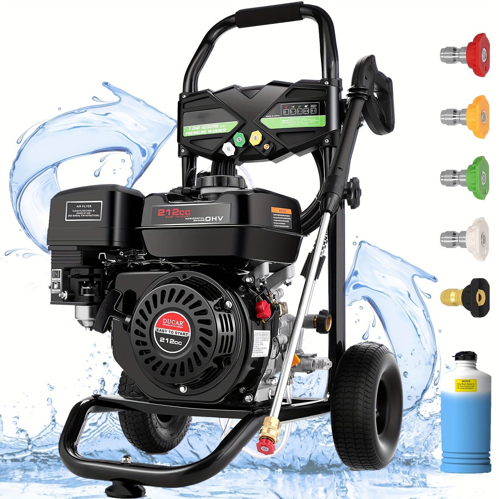 pressure washers sold on Temu United States