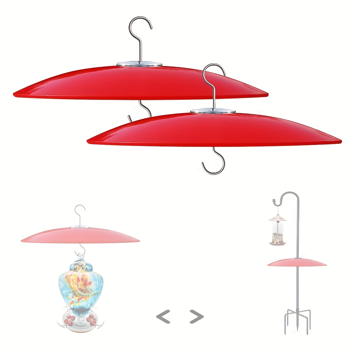 bird feeder baffle sold on Temu United States