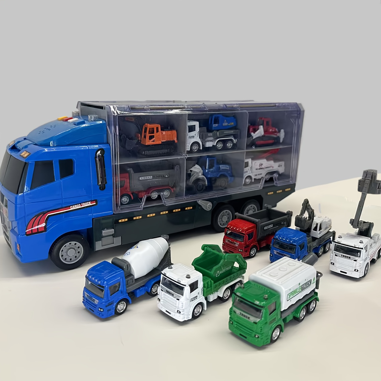 toy trucks sold on Temu United States