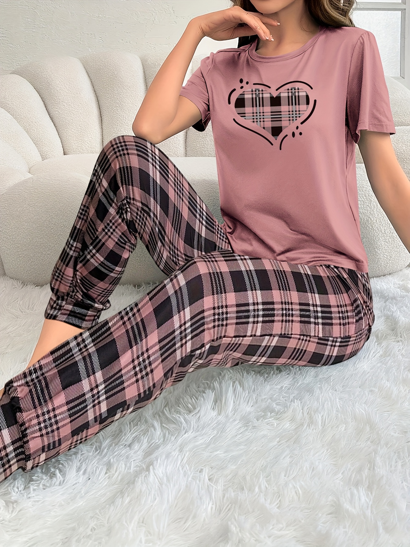 pajama set women sold on Temu United States