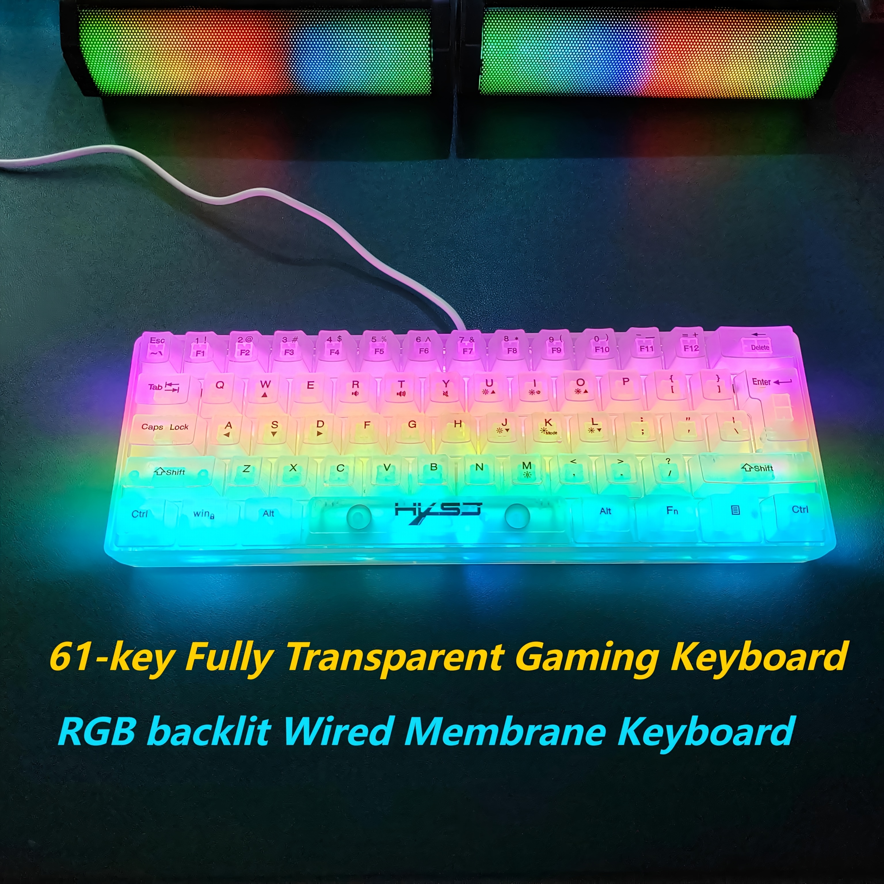 transparent rgb keyboard - Ghana