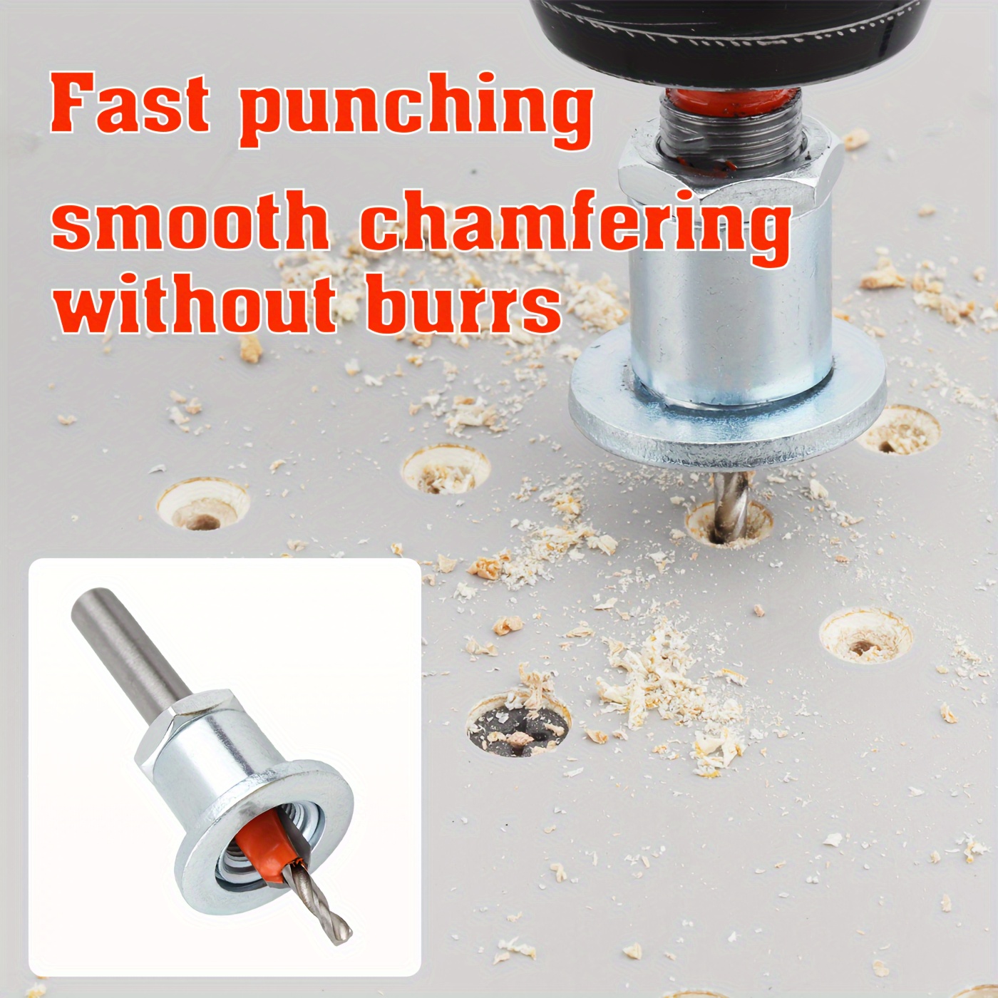 Countersink Drill Bit Set Adjustable Self drilling Screw - Temu