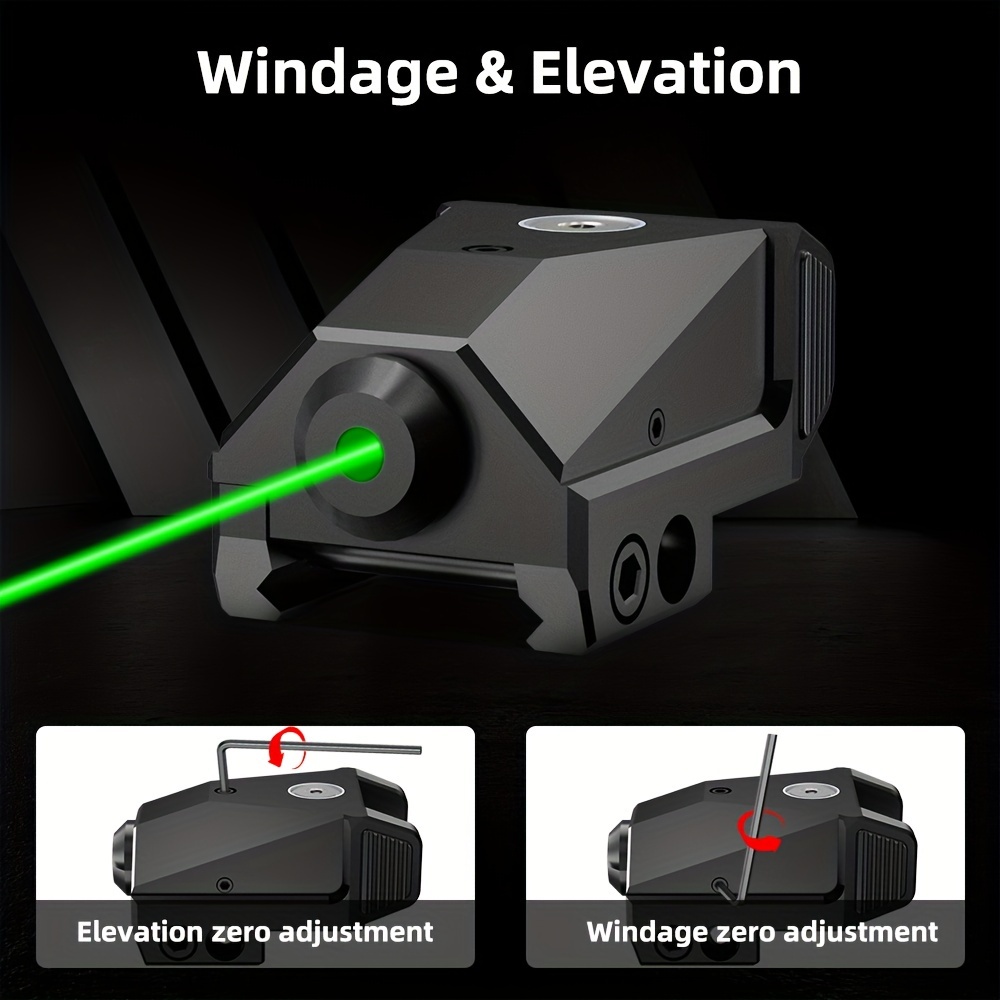 Mini Magnetic Green Laser Sight Suitable Mounting Picatinny - Temu
