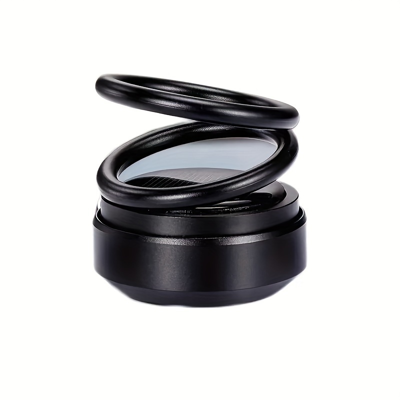 Double Ring Rotating Mini Car Air Freshener Solar Energy - Temu Ireland