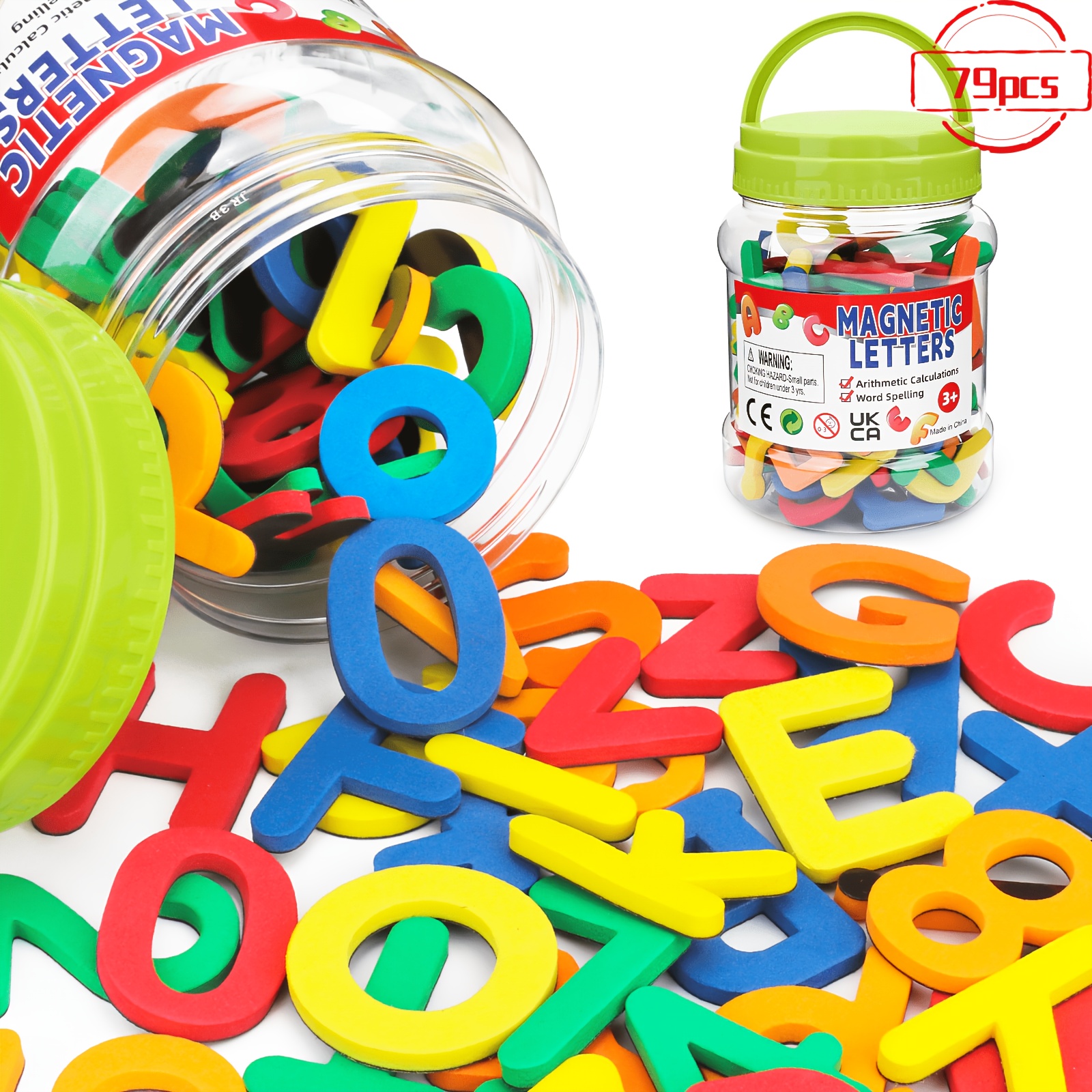 foam letters sold on Temu United States