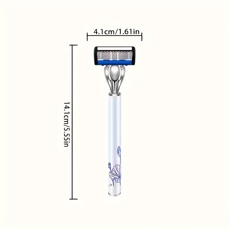 7 layer Stainless Steel Handle Safety Razors Beard Mustache - Temu ...