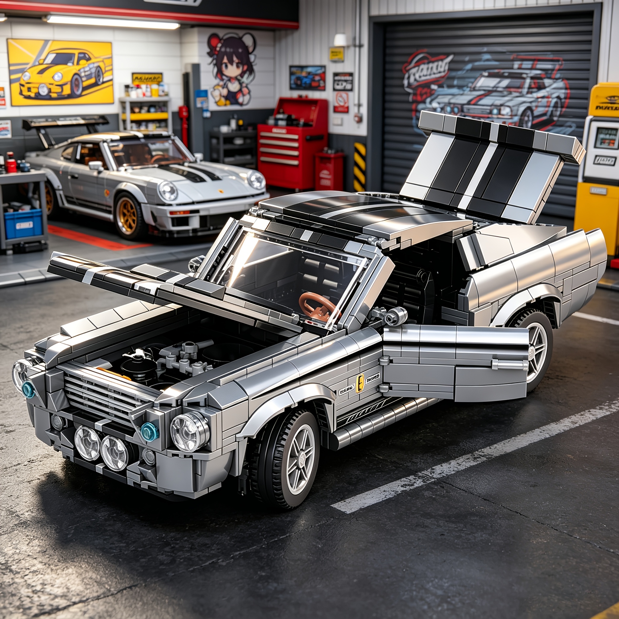 model car kits sold on Temu United States