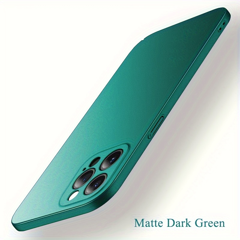Ultra Slim Matte Hard Pc Cover Shockproof Phone Case - Temu United