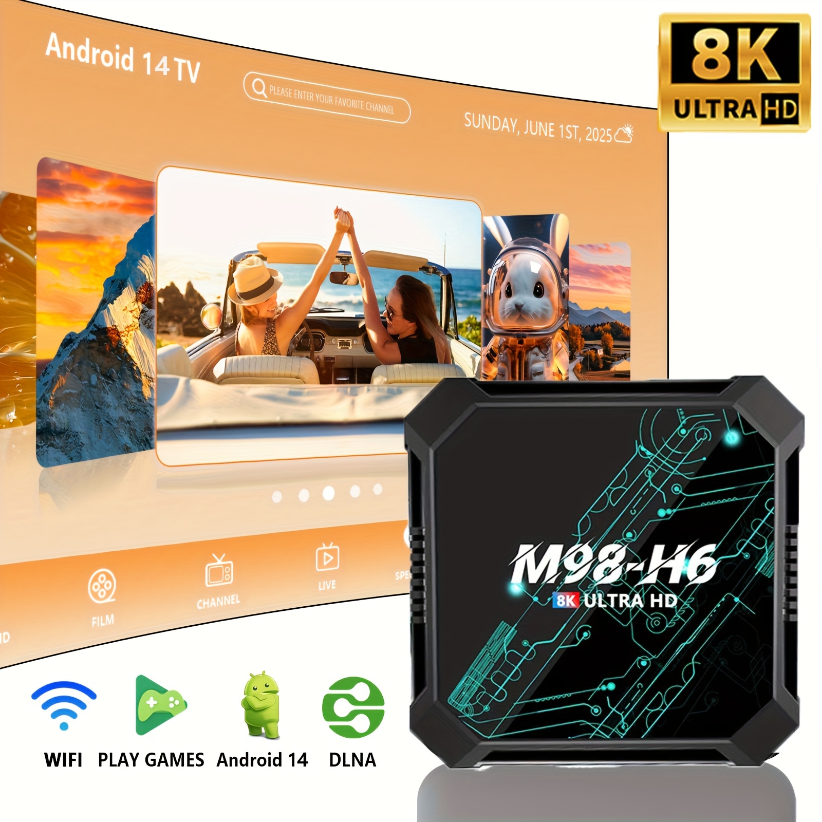 smart tvs sold on Temu United States