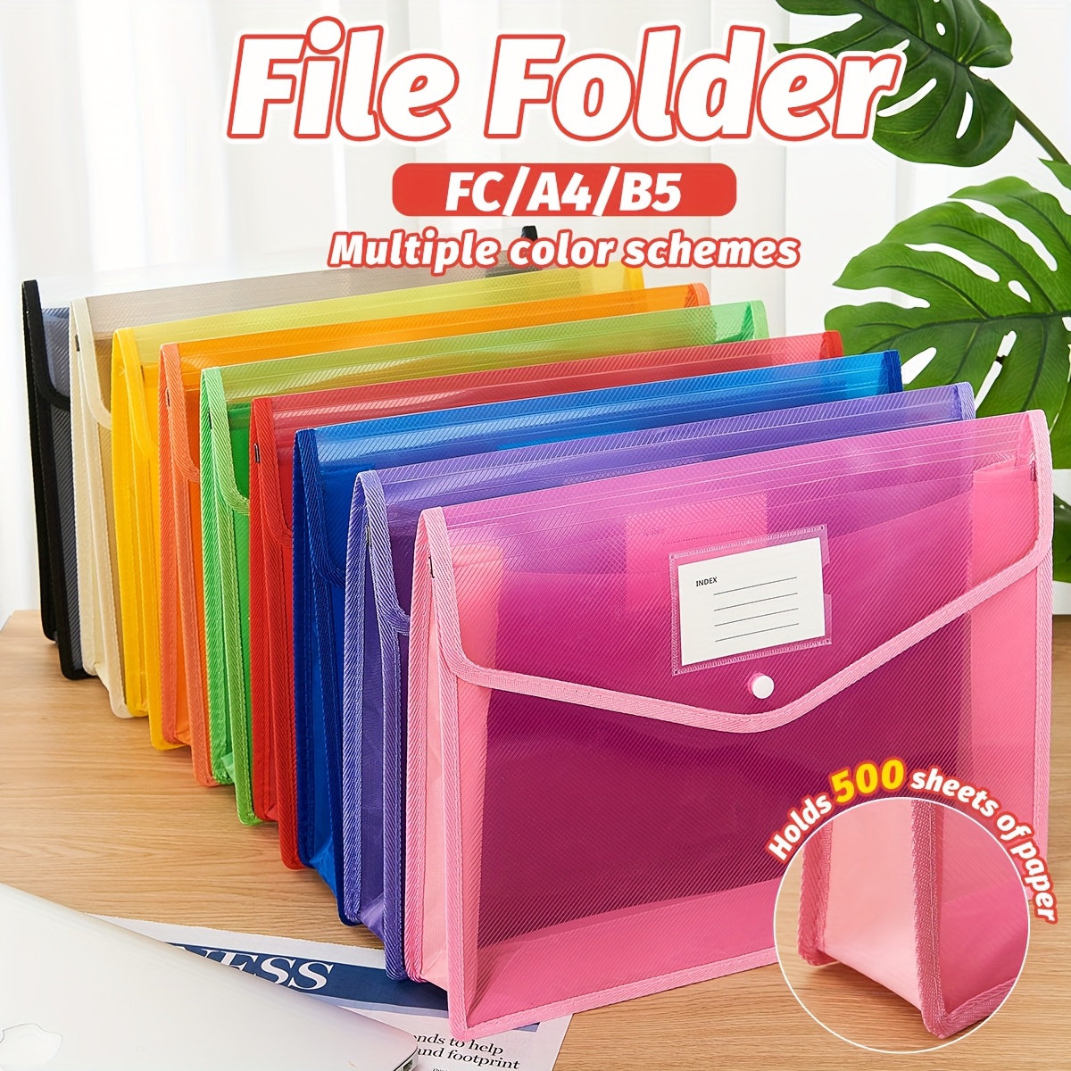 plastic folder sold on Temu Philippines