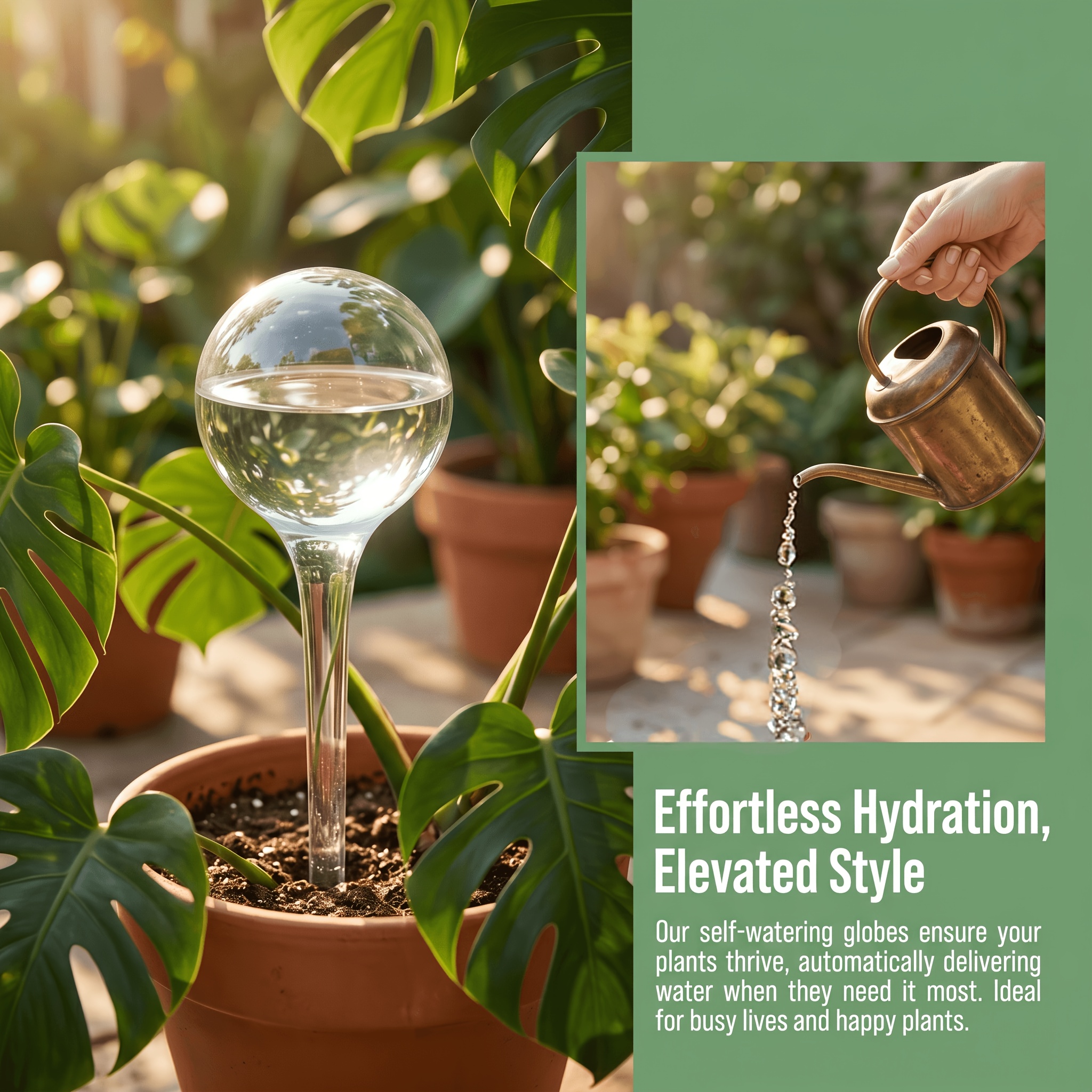 automatic watering plant system sold on Temu United States