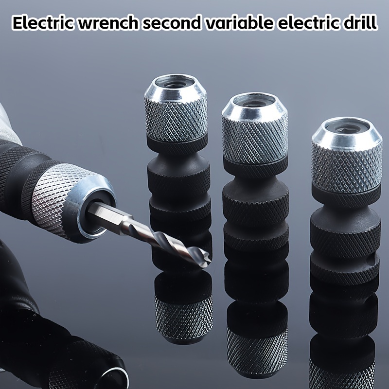 크롬 바나듐 강철 전동 렌치 및 드릴 어댑터 키트 다용도 스프링 로드 변환 헤드 Temu