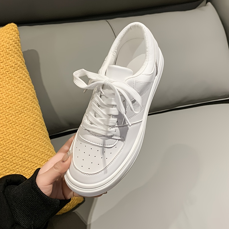 Colorblock Mesh Sneakers Women s Lace Low top Round Toe - Temu