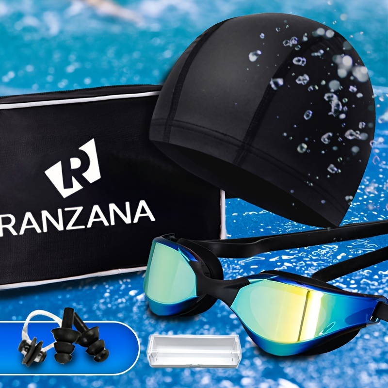 Goggles Set Kit Polarized Pc Lenses Wide - Temu