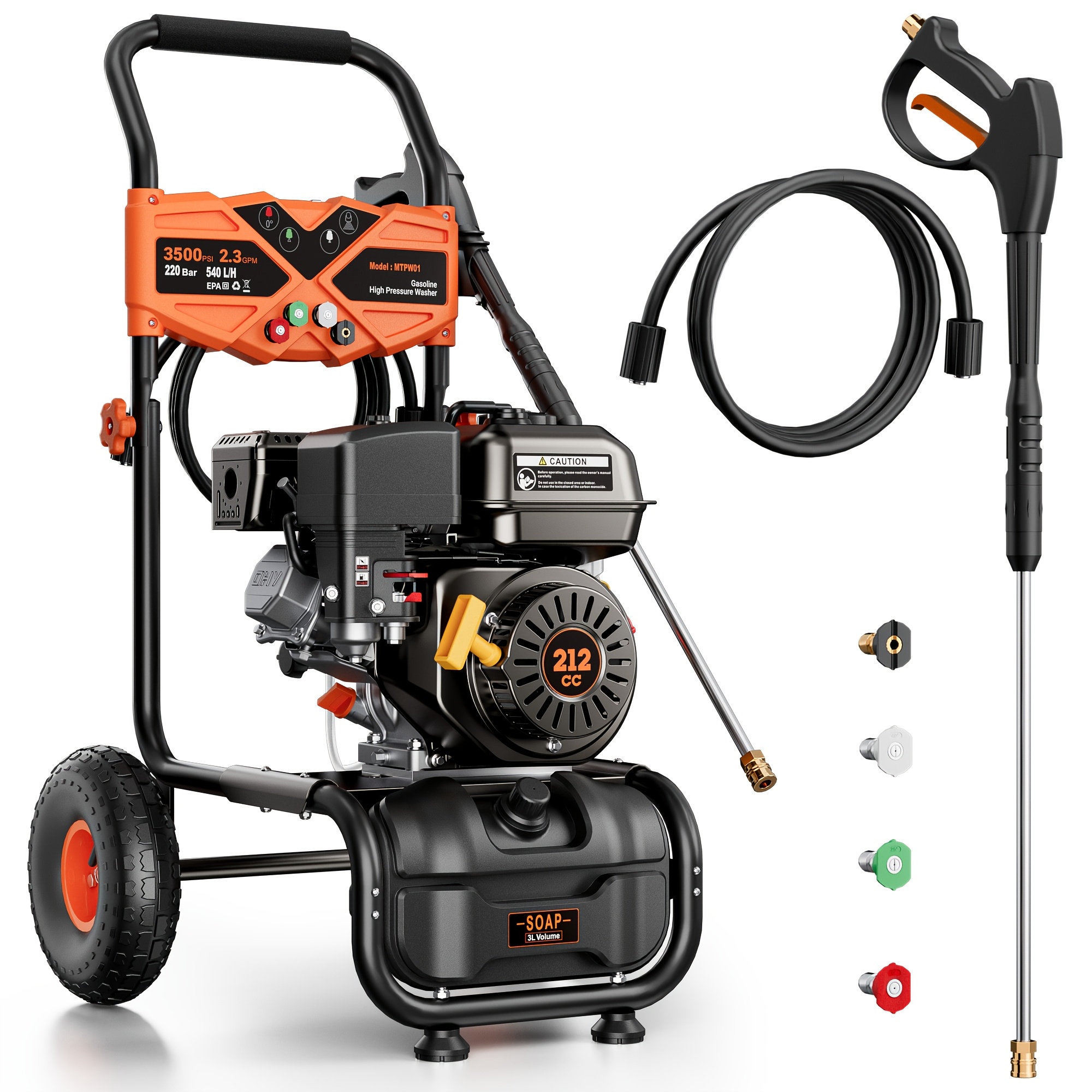 pressure washers sold on Temu United States