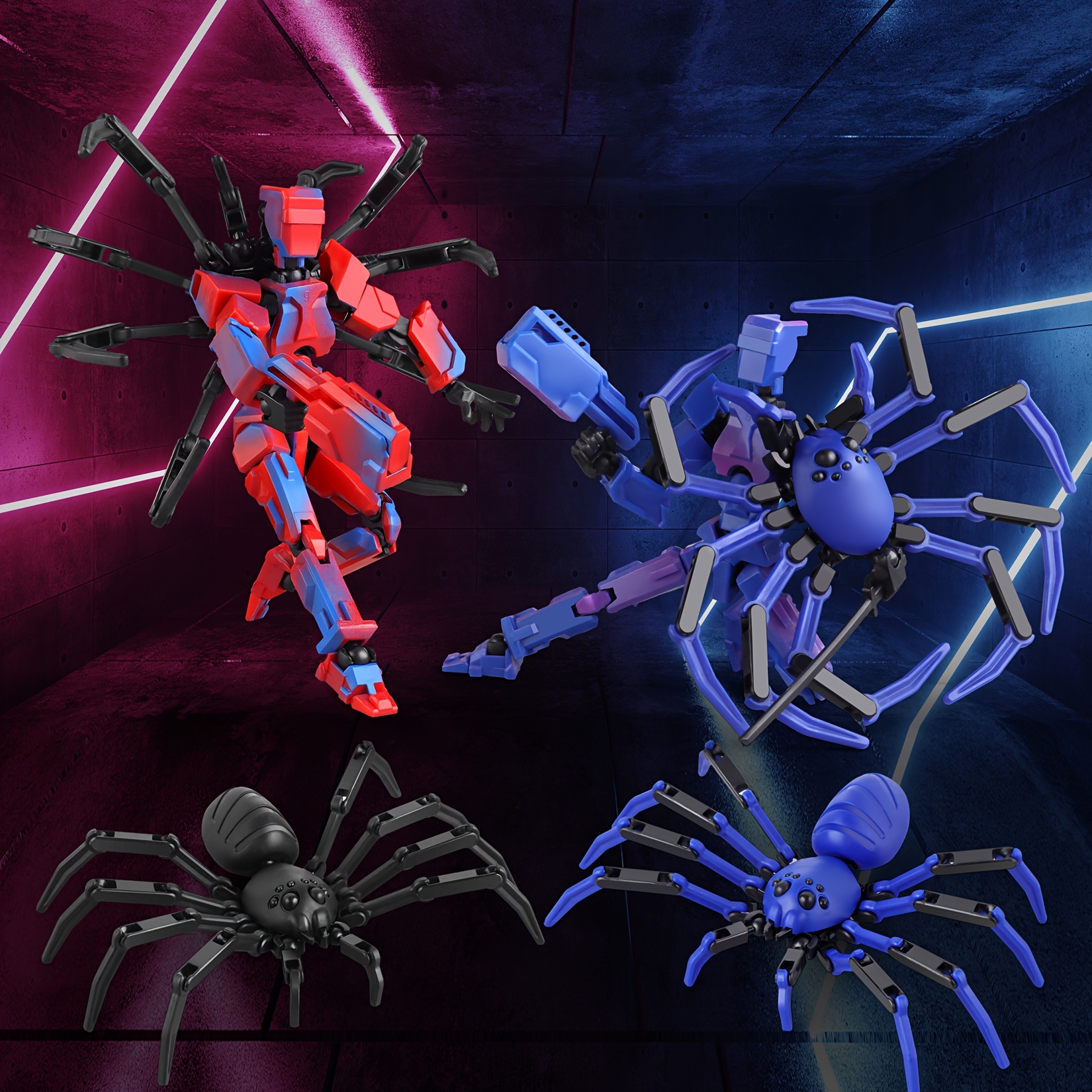 spider action figure sold on Temu United States