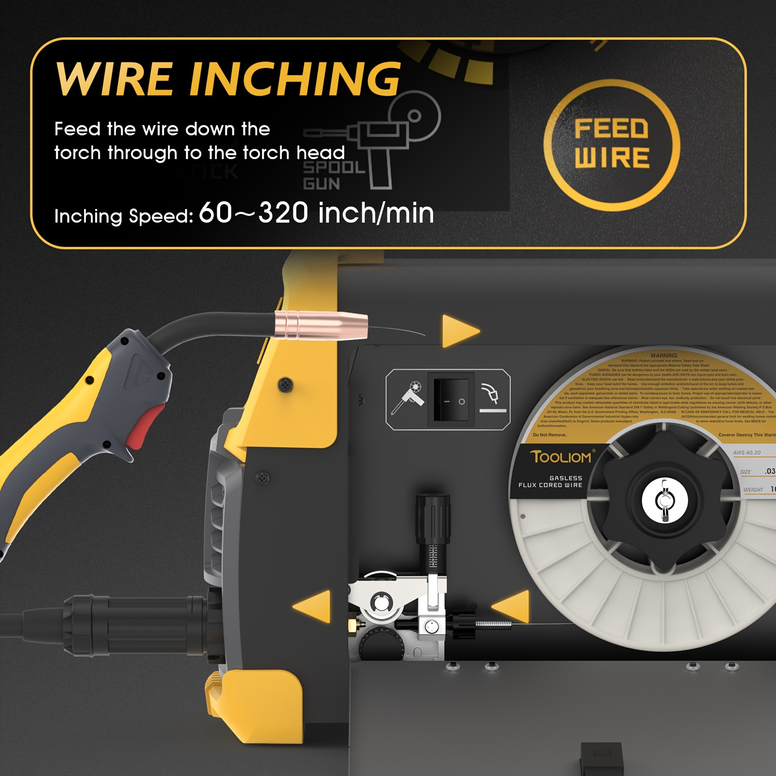 aluminum mig welder 250a 110v/220v dual - {region_name}