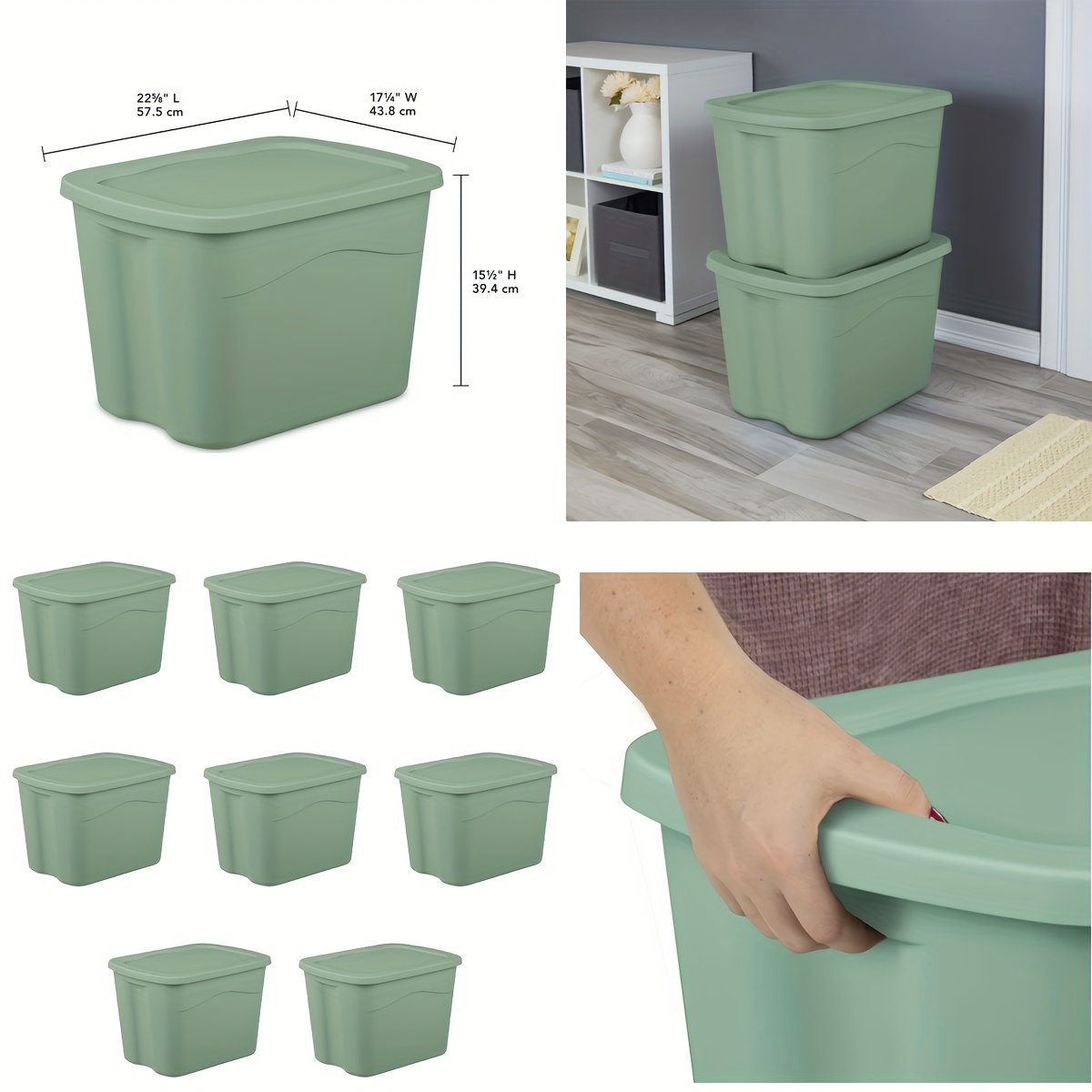 storage containers sold on Temu United States