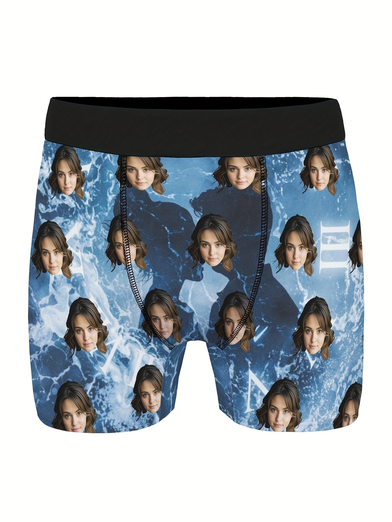 Customized Men's Boxer Briefs Set Fashion Personalized - Temu Australia