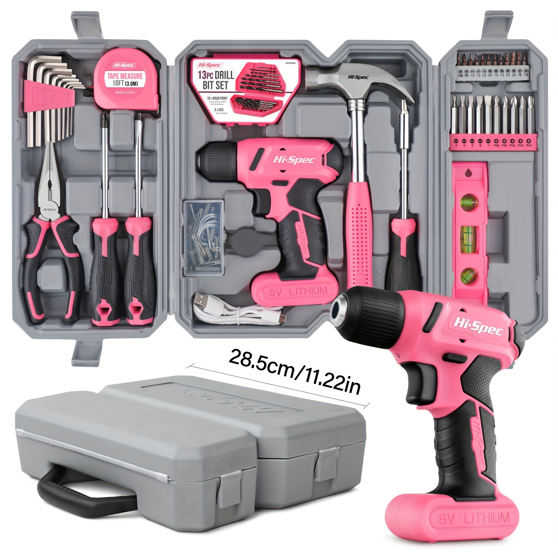 8v rechargeable electric screwdriver set household electric Temu Australia