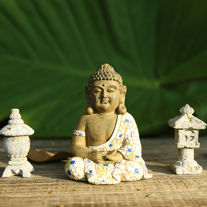 Classic Style Resin Statue Outdoor Religious Theme - Temu