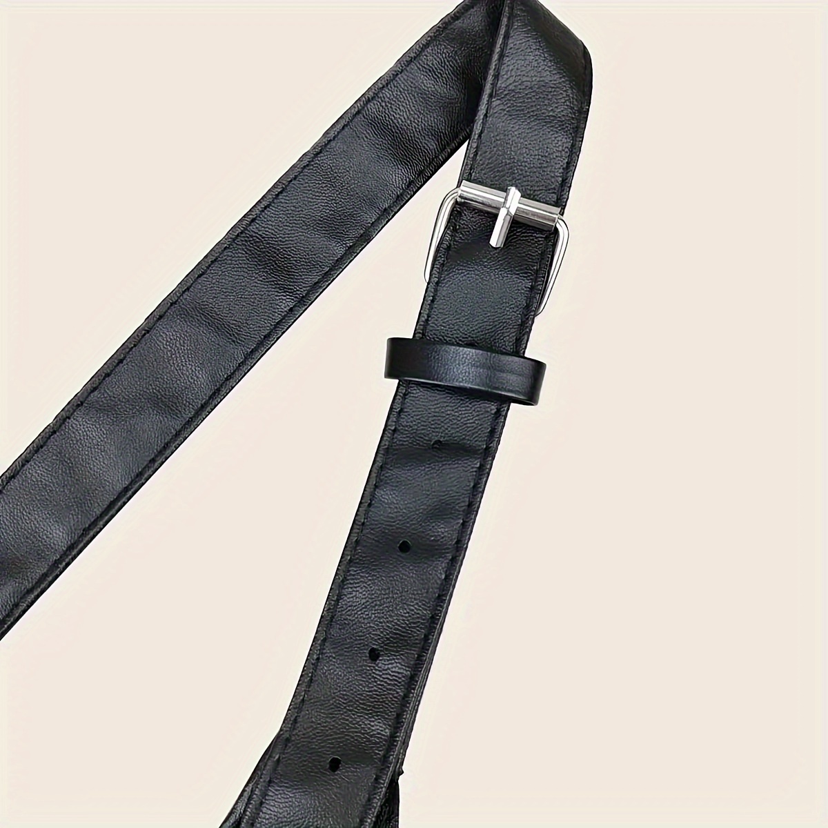 Ladies Black Y2k Zipper Girdle Rivet Inlaid Studded Belt - Temu Canada