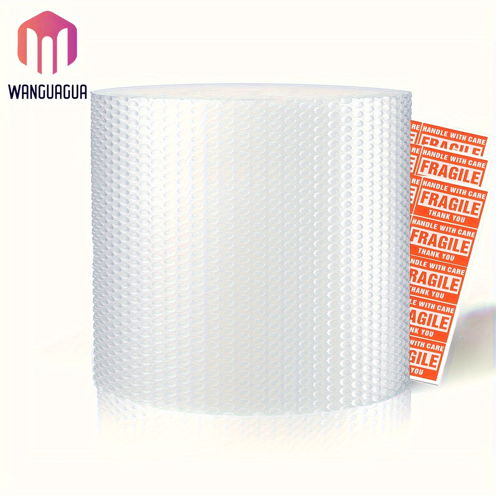 30.48 cm X 30.48 meter Bubble Packing Thick Inflated Wrap Perforated For Moving Boxes Shipping Supplies Bubble Cushioning Roll
