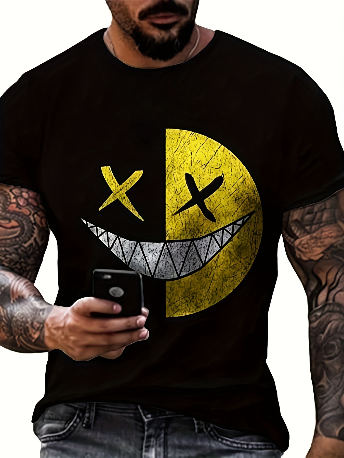 3d Printing Large Men's T-shirt - Temu Australia