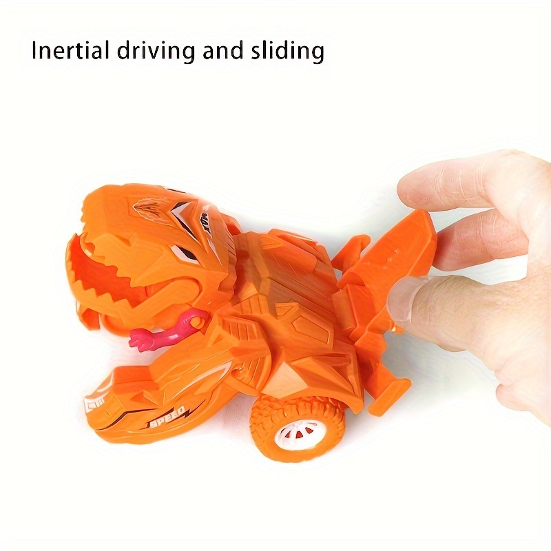 T rex Dinosaur Transforming Toy Car Collision Reverse Action - Temu