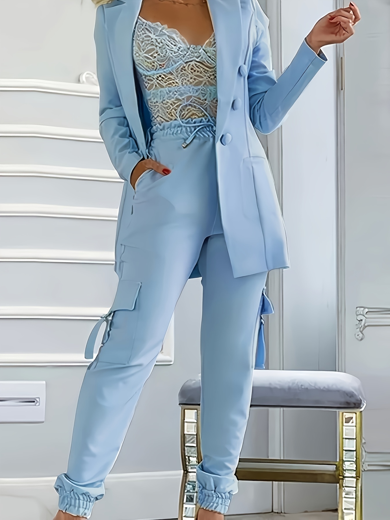 pant suits sold on Temu United States