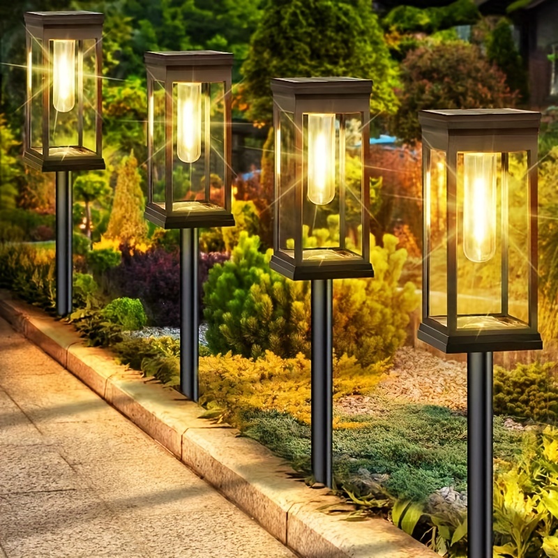 outdoor solar lights sold on Temu Australia