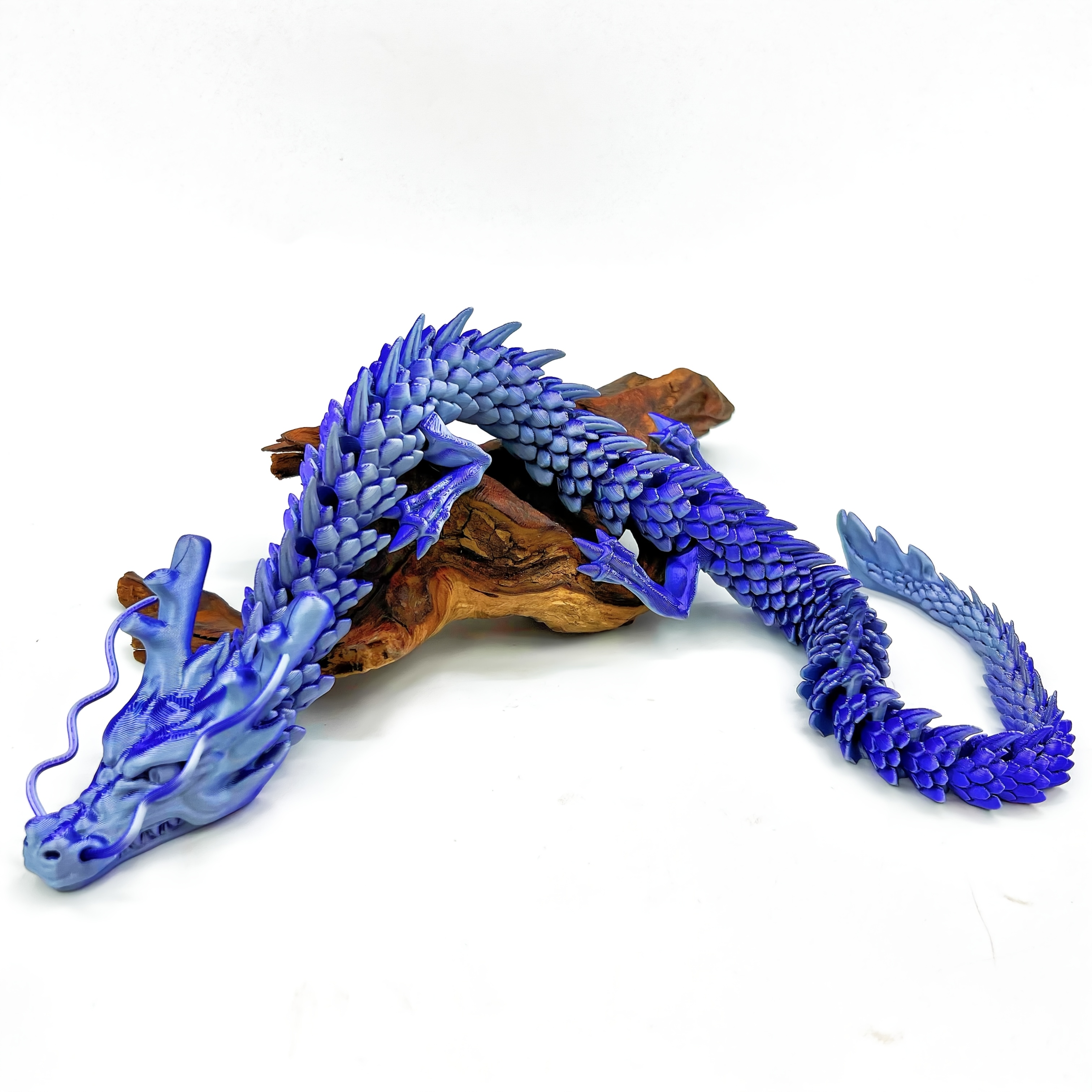3D Printed Flexible Multicolor Gradient Chinese Dragon | eBay UK