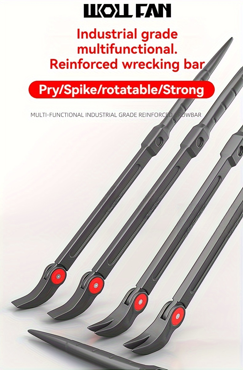 heavy duty multi purpose car pry bar tensioner thick metal Temu
