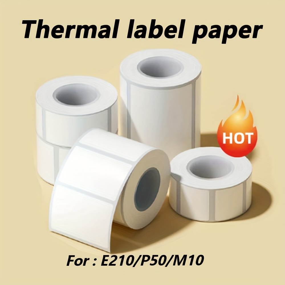 Thermal Label Paper 220 Self adhesive Square Labels Per - Temu Belgium