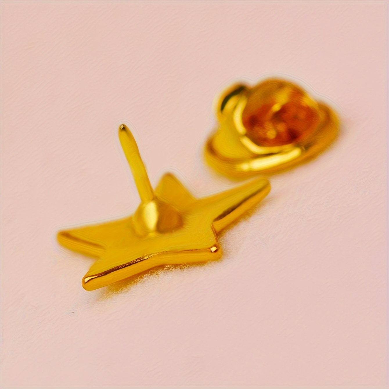 " Tried" Star Badge Pin Retro Mini Alloy Pentagram Lapel Pin - Temu