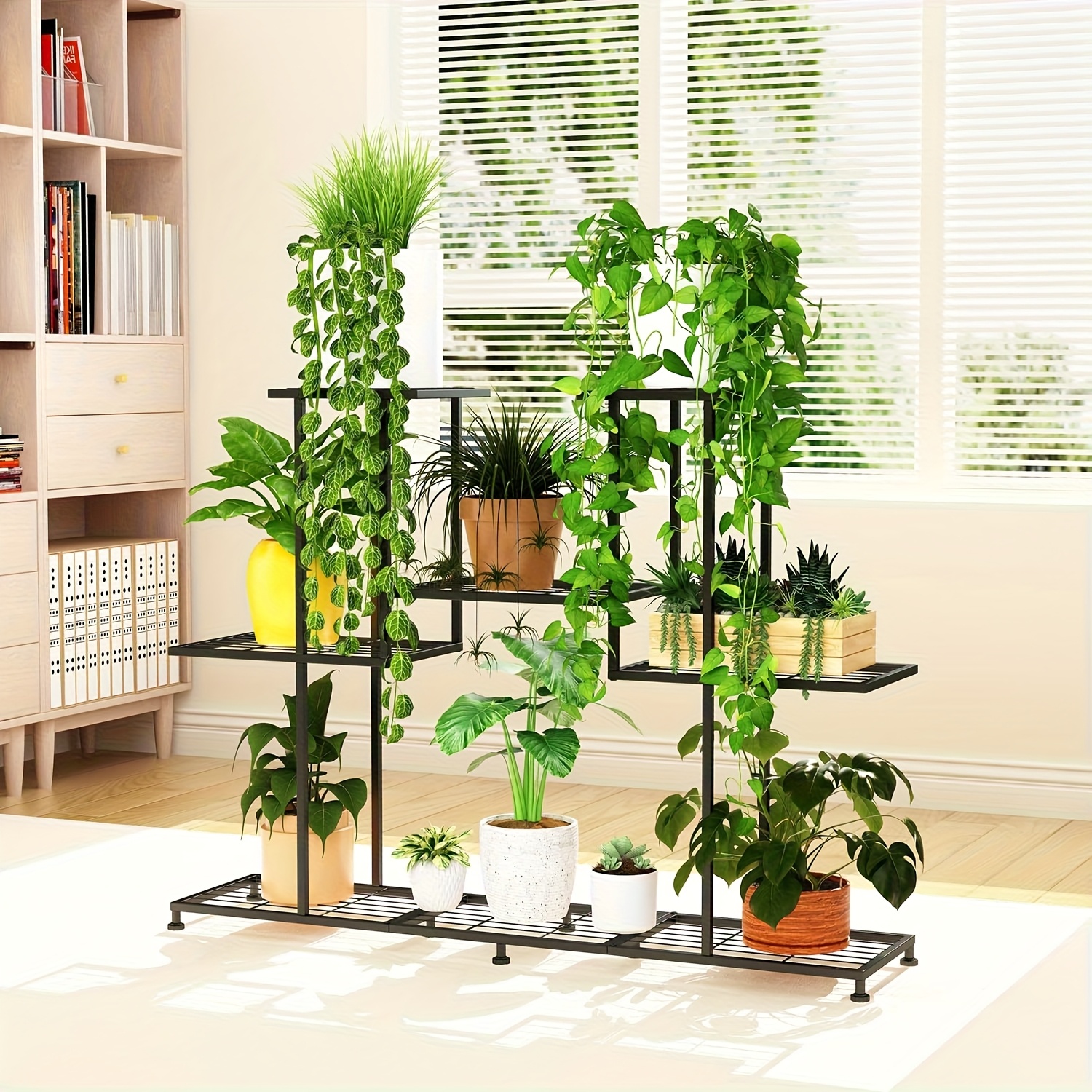 outdoor plant stands sold on Temu Australia