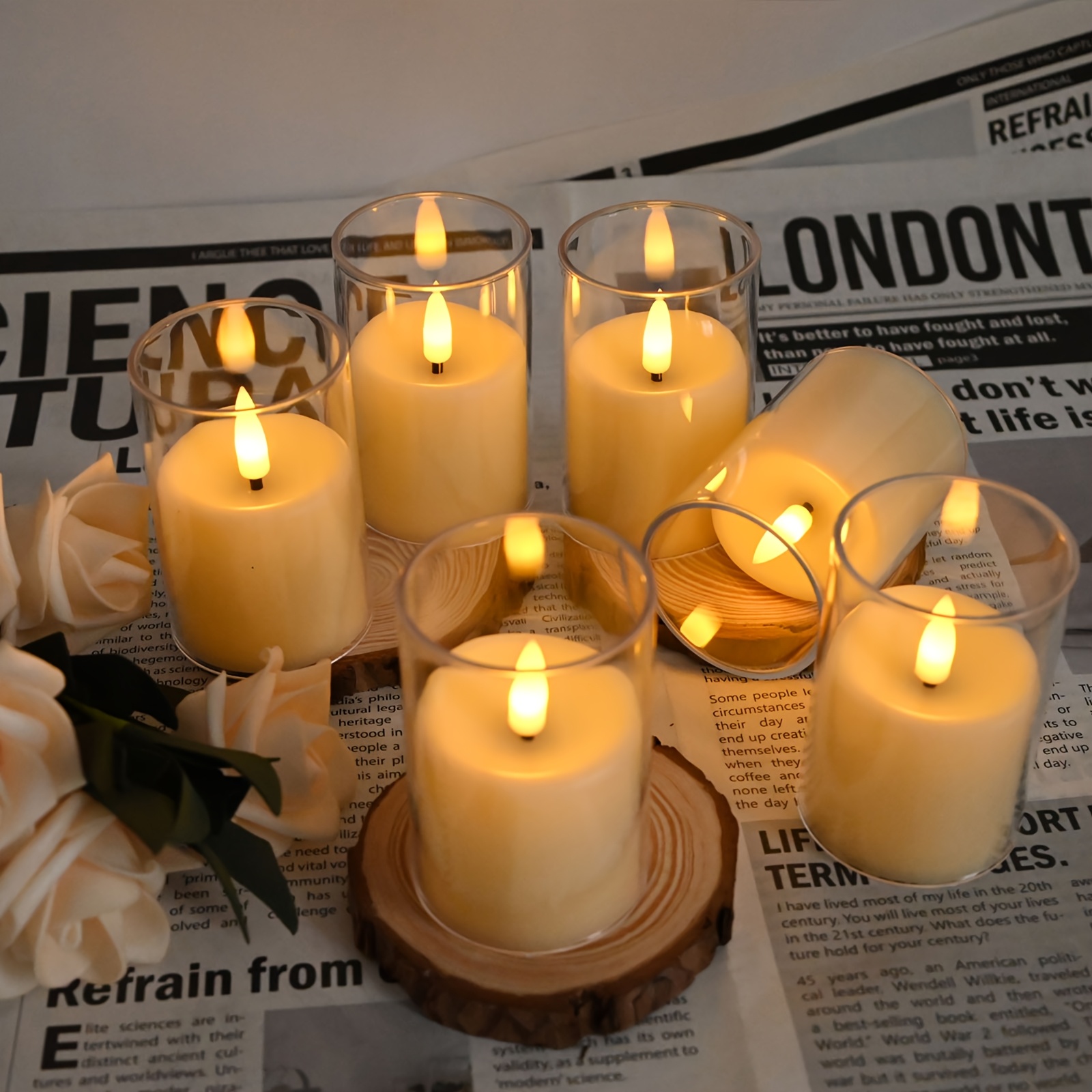 candles for wedding sold on Temu United States